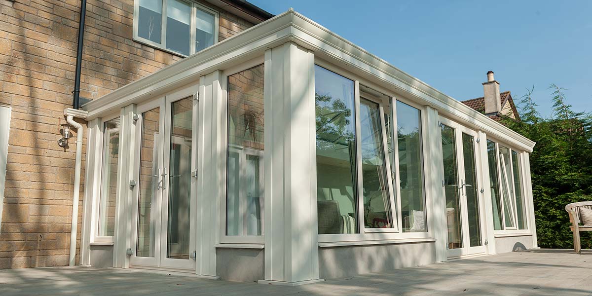 Loggia Conservatory With French Doors by 5 Star Conservatories ...