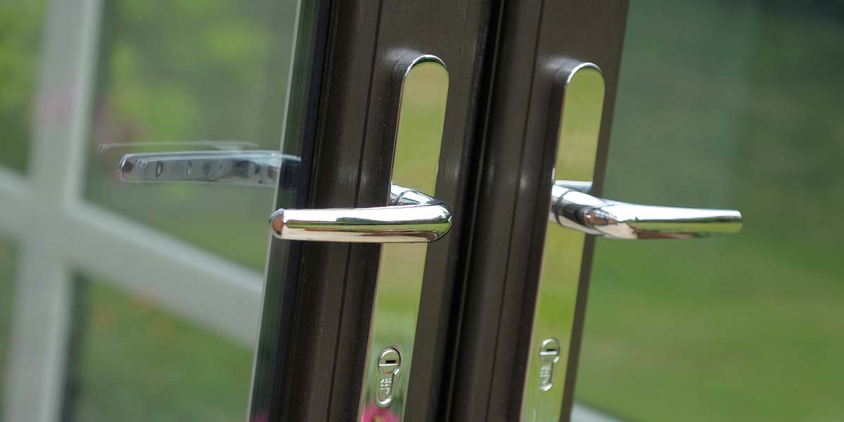 Black UPVC Conservatory & French Doors by 5 Star Conservatories ...