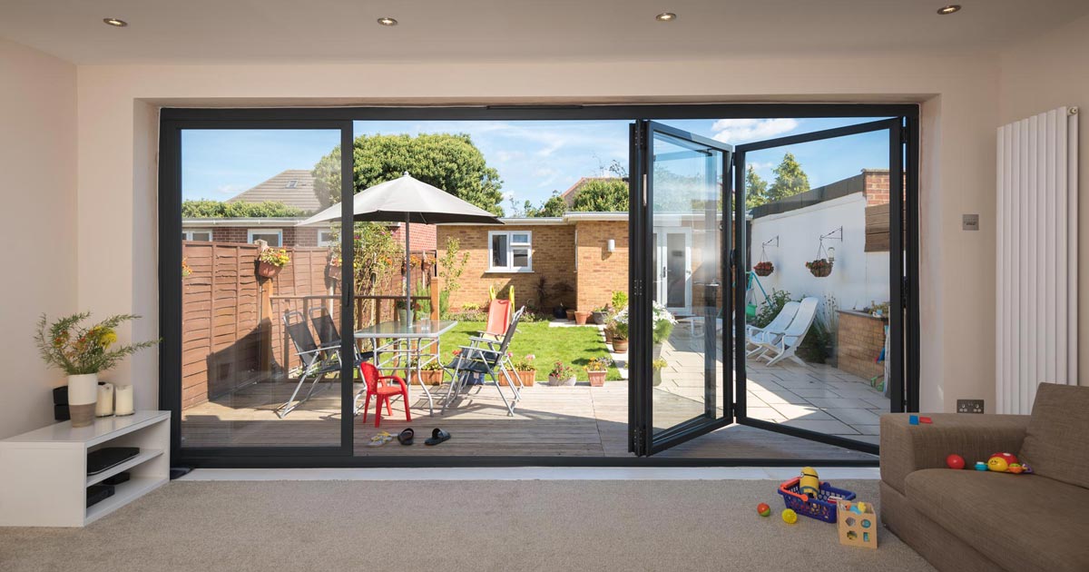 Bi-Folding Doors West Midlands | Sliding Bi-Fold Doors from 5 Star